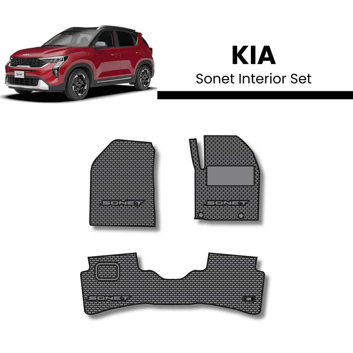 Kia Sonet Interior Set — Alpha Accessories (Pty) Ltd