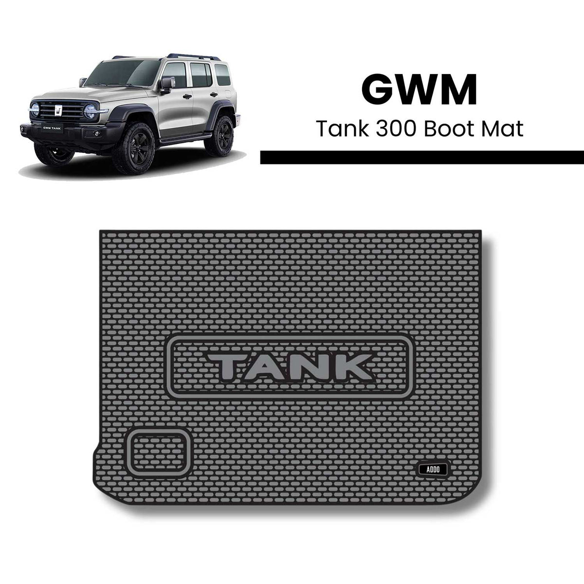 GWM Tank 300 Boot Mat — Alpha Accessories (Pty) Ltd
